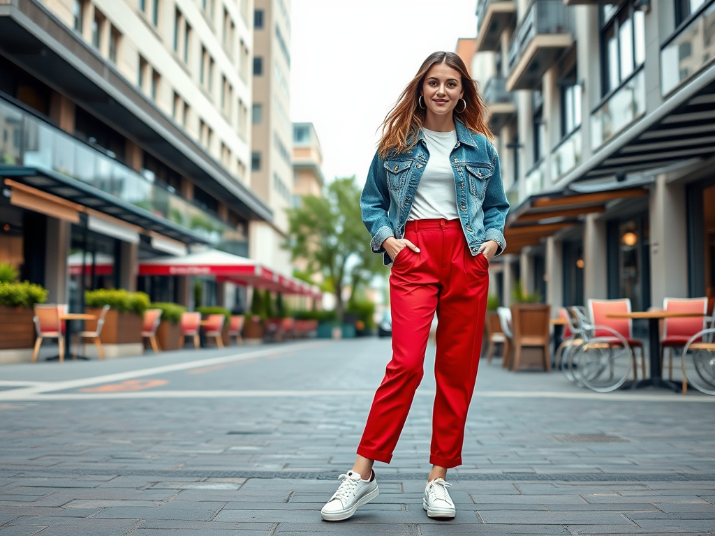 Wat te Dragen op een Rode Broek: Stijlvolle Outfit Ideeën voor Elke Dag